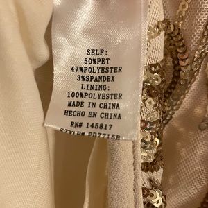 privy | Dresses | Privy Ivory Sequin Halter Mini Dress | Poshmark